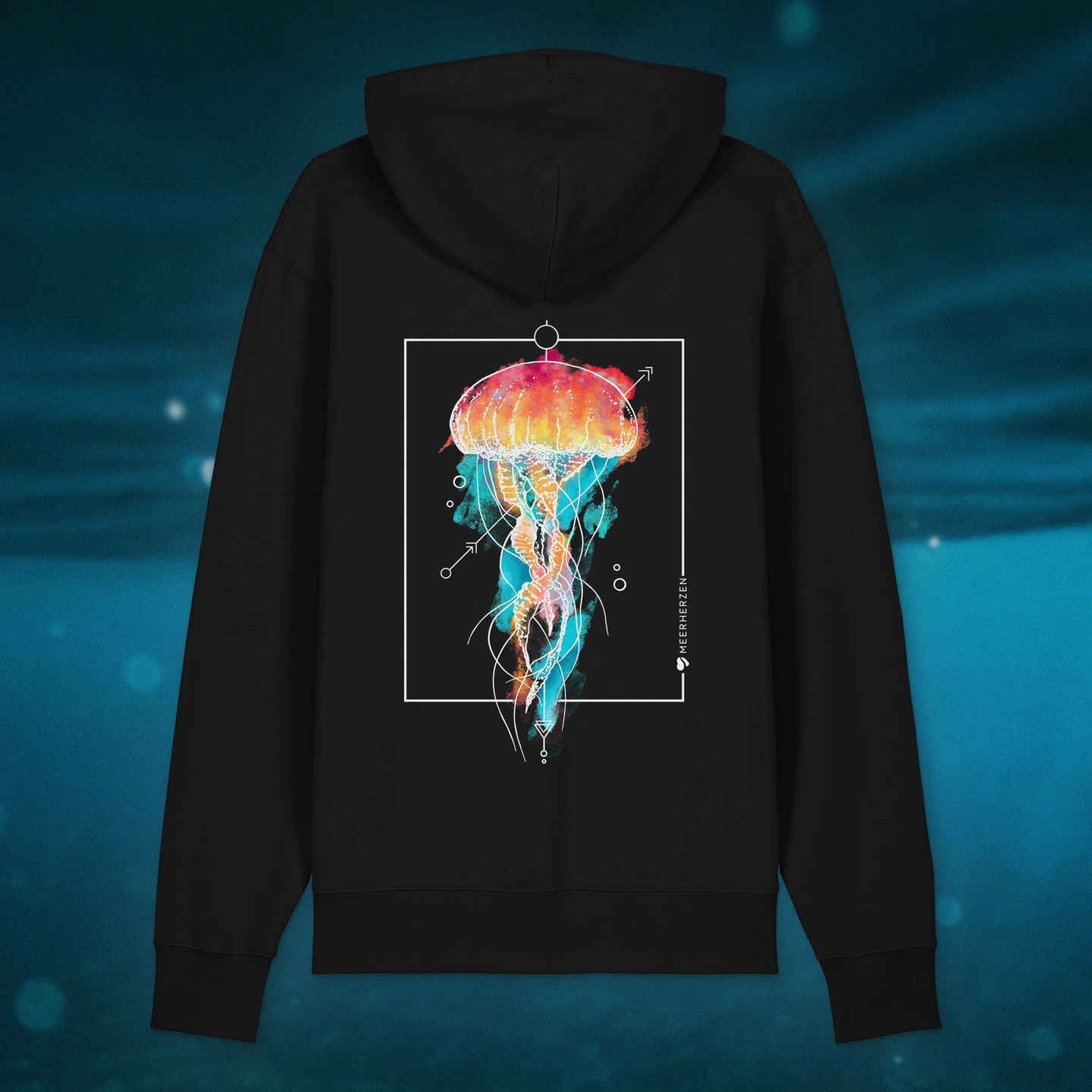 Nachhaltige Hoodies - Unisex Hoodies mit Kapuze mit maritimen Motiven ...